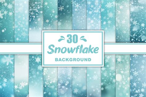 Snowflake Background Graphic By Forhadx5 · Creative Fabrica