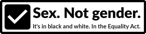 Sex Not Gender Og Sex Not Gender