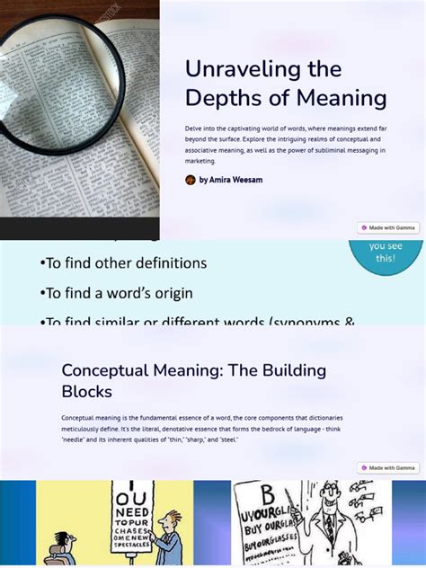 Unraveling The Depths Of Meaning Pdf Brand Neuroscience