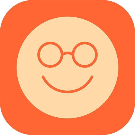 Nerd Face Icon Design 53009535 Vector Art At Vecteezy
