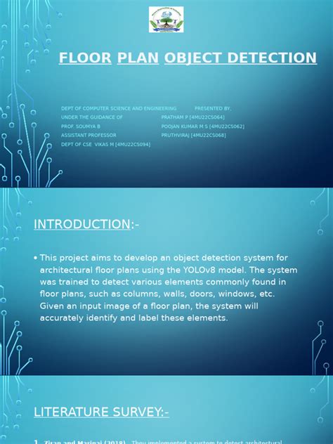Architectural Floor Plan Object Pdf Image Segmentation System