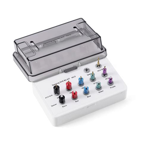 Dental Drill Guide And Implant Positioning Kit Spacing Drill Bit Kit Azdent