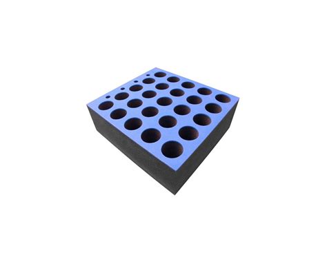Microphone Insert For 25 Microphones 6u Rack Drawer Insert