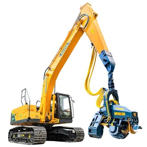 Forestry Tree Harvester Automatic Whole Tree Felling Machine Cutting Machine Cutter Tree