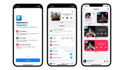 Наконец то в Ios появился нормальный виджет музыки Поддерживает Apple