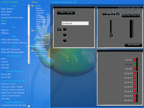 altsketch vector graphics library c freetype port gui vector