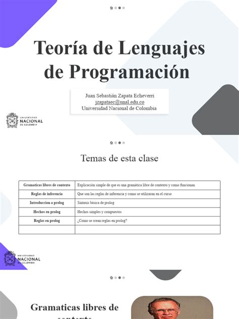 Semantica Y Sintaxis Pdf Proposición Lenguaje De Programación