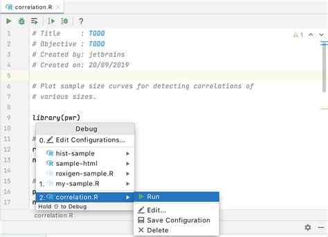 Run And Debug R Scripts PyCharm