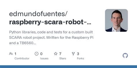 GitHub Edmundofuentes Raspberry Scara Robot Python Python Libraries