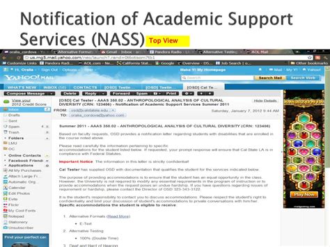 Ppt Faculty Guide To Using The Osd Online Database Services