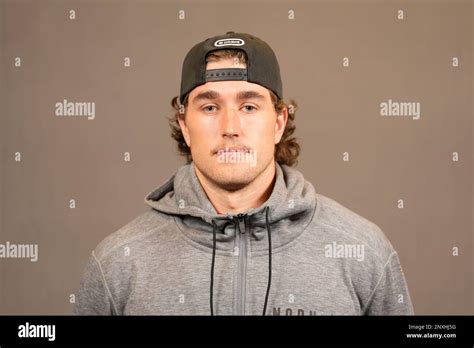 Louisville Quarterback Malik Cunningham Poses For A Portrait At The Nfl Football Combine On