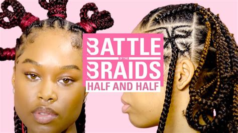 Can These Braiders Create A Half And Half Style Under Pressure Battle