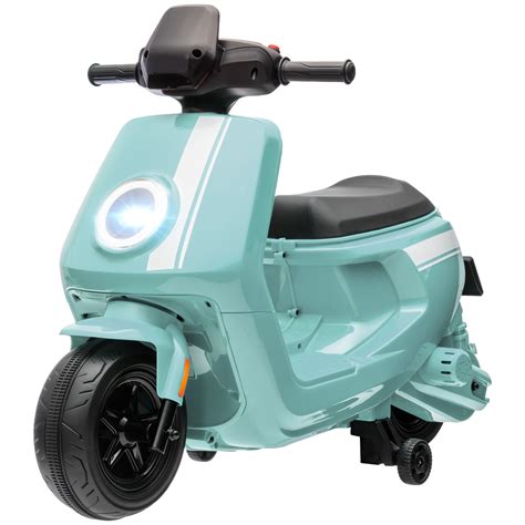 Aiyaplay Scooter électrique Enfants Moto Porteur Pour Enfants Phare Et