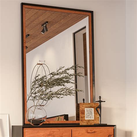 Paradise Rustic Rectangle Mirror Frame