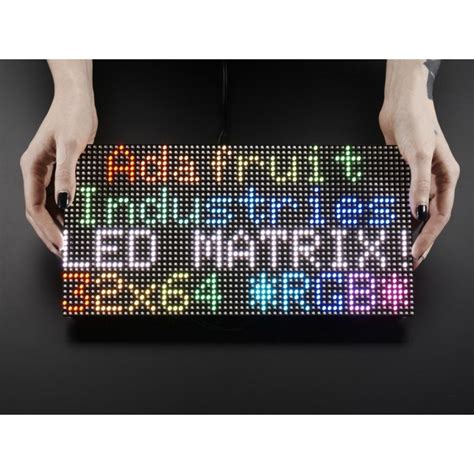 64x32 RGB LED Matrix 5mm Pitch