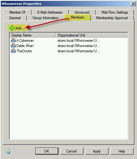 Add External Email Address To A Distribution List