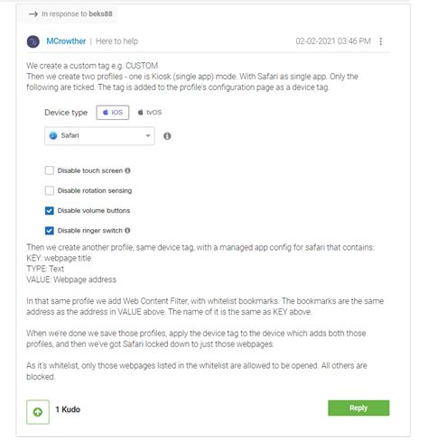 How To Put Ipad In Single App Mode A Safari And Limit Safari To Only Open A The Meraki