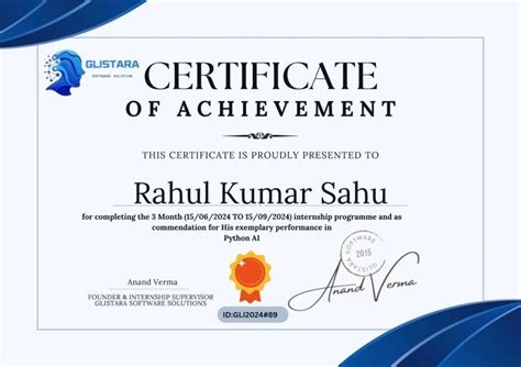 Rahul Kumar Sahu On Linkedin Python Artificialintelligence Computervision Internship