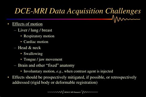 ppt challenges in quantification of dce mri powerpoint presentation