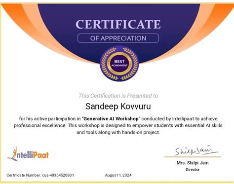 Sandeep Kovvuru On Linkedin Intellipaat Genarativeai