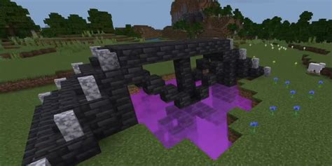 Minecraft Player Shows Off A Gorgeous Dark Void Themed Bridge