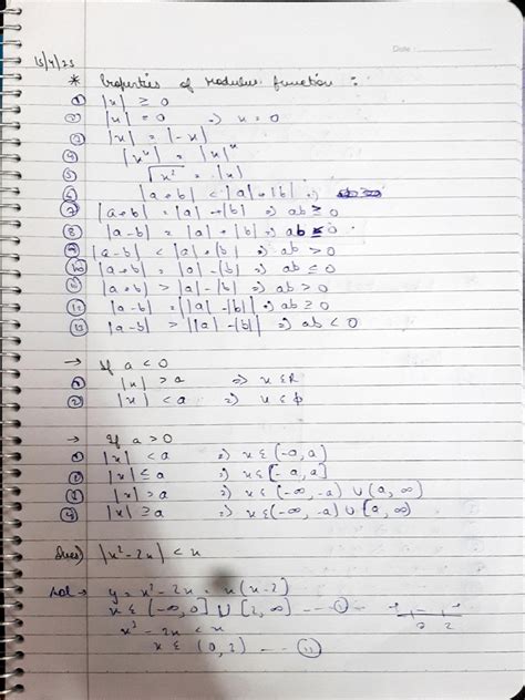 Maths Class 12 From Mod Properties Pdf
