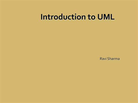 Uml Ppt
