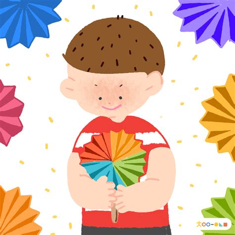 색종이로 만든 꽃 차이의 놀이