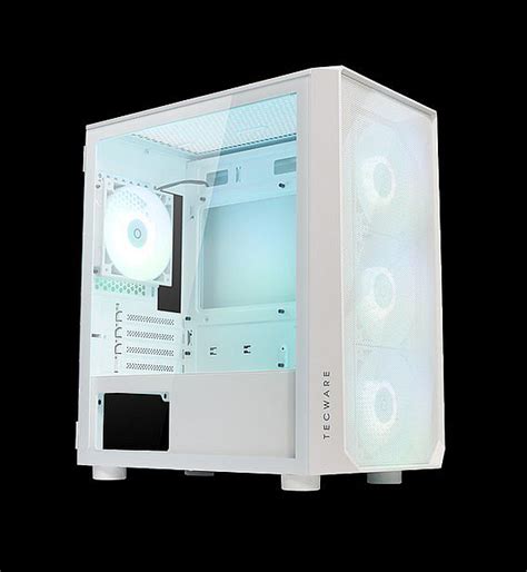 CASING TECWARE TECWARE FORGE M ARGB BLACK WHITE Toko Komputer Laptop Online Harga Murah