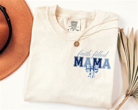 Faith Filled Mama Chinoiserie Png Christian Coquette Bow Sublimation