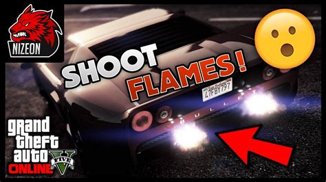 HOW TO MAKE YOUR CAR SPIT FLAMES TRICK IN GTA 5 (EXHAUST BACKFIRE TUTORIAL) - YouTube