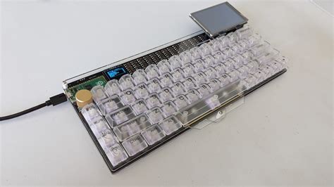 Projet Paragon Un Clavier Mécanique Cyberdeck Picockpit
