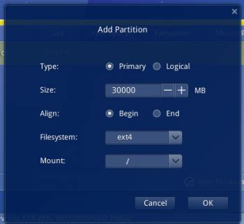 Manual Disk Partitioning Guide For Deepin LinuxBSDos