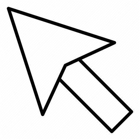 1 Cursor Click Arrow Mouse Pointer Icon Download On Iconfinder