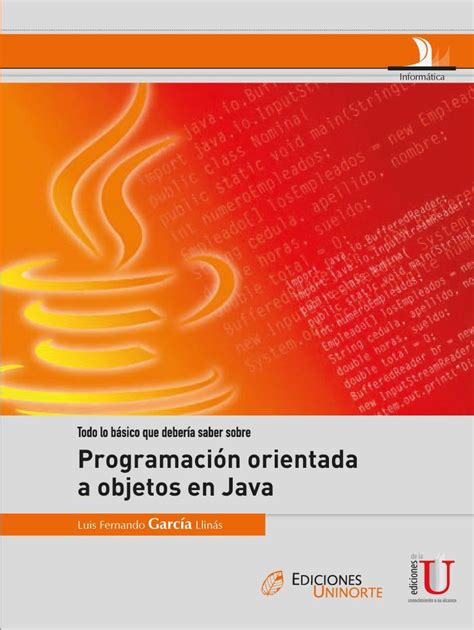 Programación Orientada a Objetos en Java Luis Fernando García Llinás FreeLibros