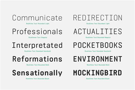 Realtime Text Rounded Font Fontpath