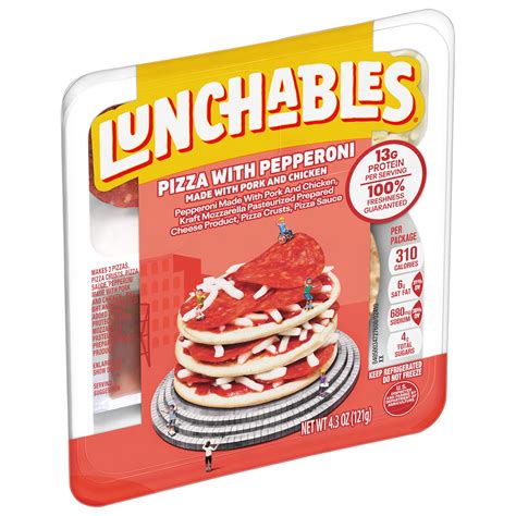 Lunchables Pizza And Treatza
