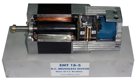 Motor DC Tanpa Sikat Yang Dipotong EDIBON