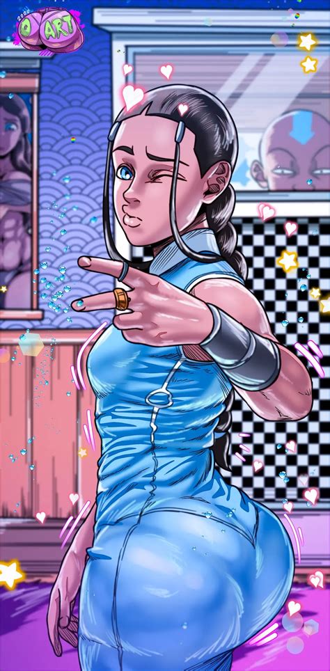 Katara D ART Avatar The Last Airbender Scrolller