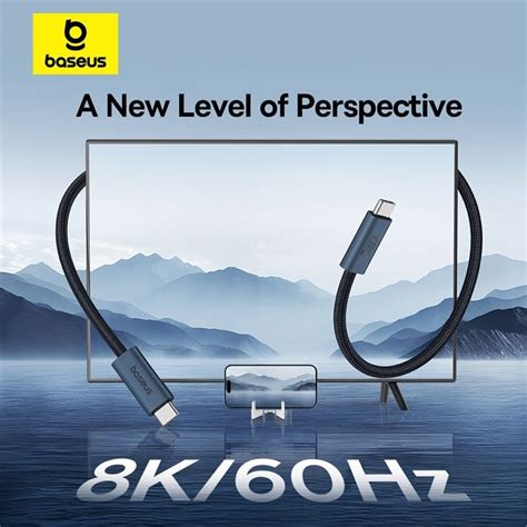 Cáp Sạc Nhanh Truyền Dữ Liệu Baseus Flash Series 2 Usb4 Full Featured