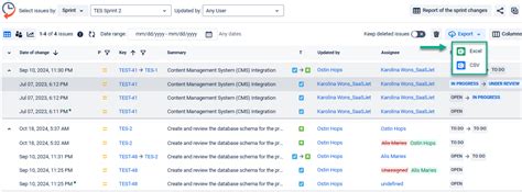 How To Export Issue History From Jira Using Csv