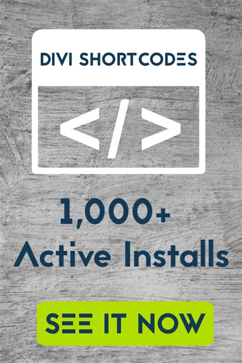 Divi Shortcodes