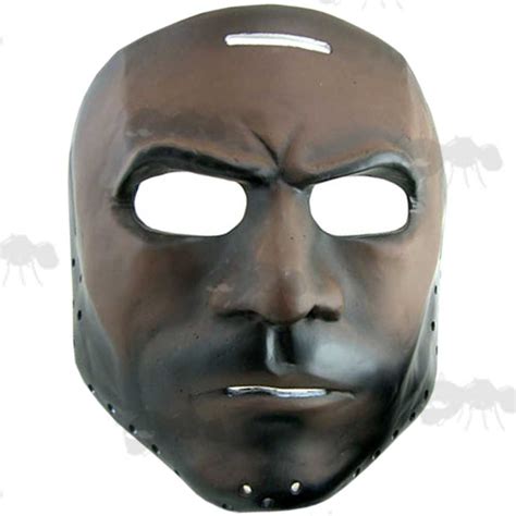 Airsoft 3d Man Face Mask Koei Hard Plastic Masks Free Uk Postage
