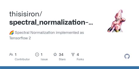 github thisisiron spectral normalization tf2 🌈 spectral