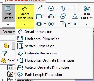 SOLIDWORKS Tips For Faster Dimensioning