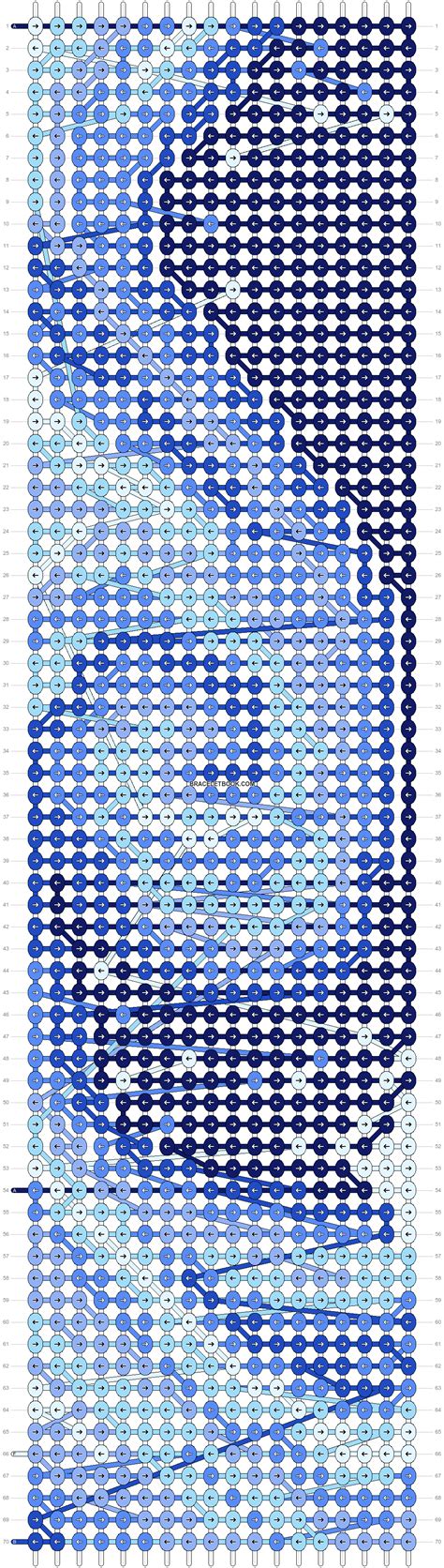 Alpha Pattern 52659 Alpha Patterns Bracelet Patterns Friendship