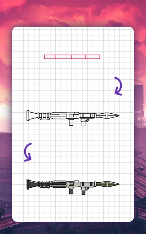How To Draw Weapons Step By Step Drawing Lessons Apk สำหรับ Android