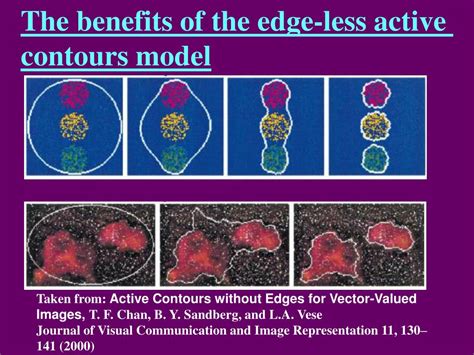 Ppt Integrated Active Contours For Texture Segmentation Powerpoint