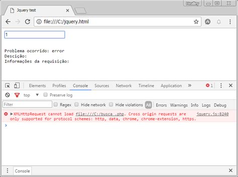 Javascript Não Retorna Erro Nenhum De Uma Função Ajax Stack