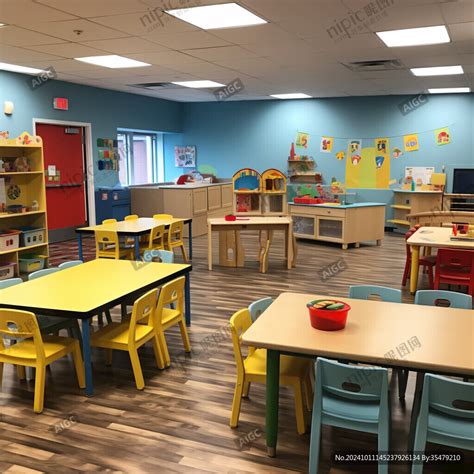 Ai创作图早教中心课堂教室 儿童康复学习教室 早教机构教室 特殊儿童活动室 儿童活动教室 儿童早教课室 幼儿园课室 婴幼儿儿童早教课室 幼儿单体室 幼稚园学习区 儿童阅览室 校园学校活动室